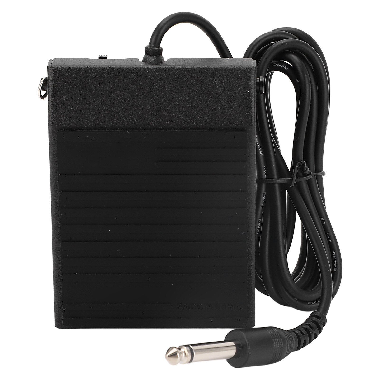 Универсальная педаль сустейна с металлическим корпусом и нескользящей резиновой накладкой для MIDI-клавиатуры, цифрового электропианино.