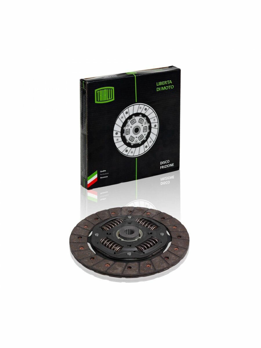 Диск сцеп. ведом. для а/м Ford Focus I (98-)/C-Max (03-) 1.6i (FD 1001), TRIALLI FD1001