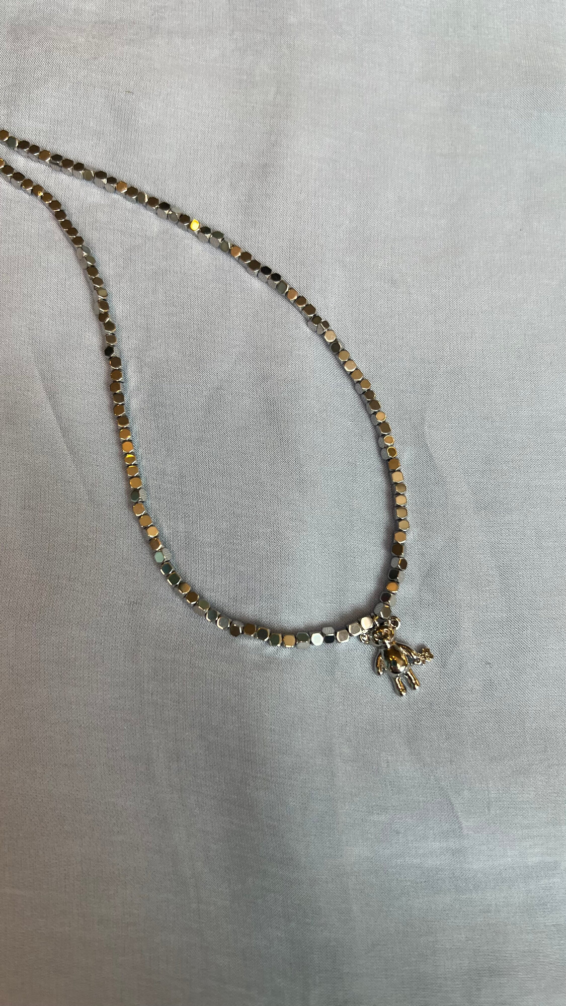 Колье, гематит