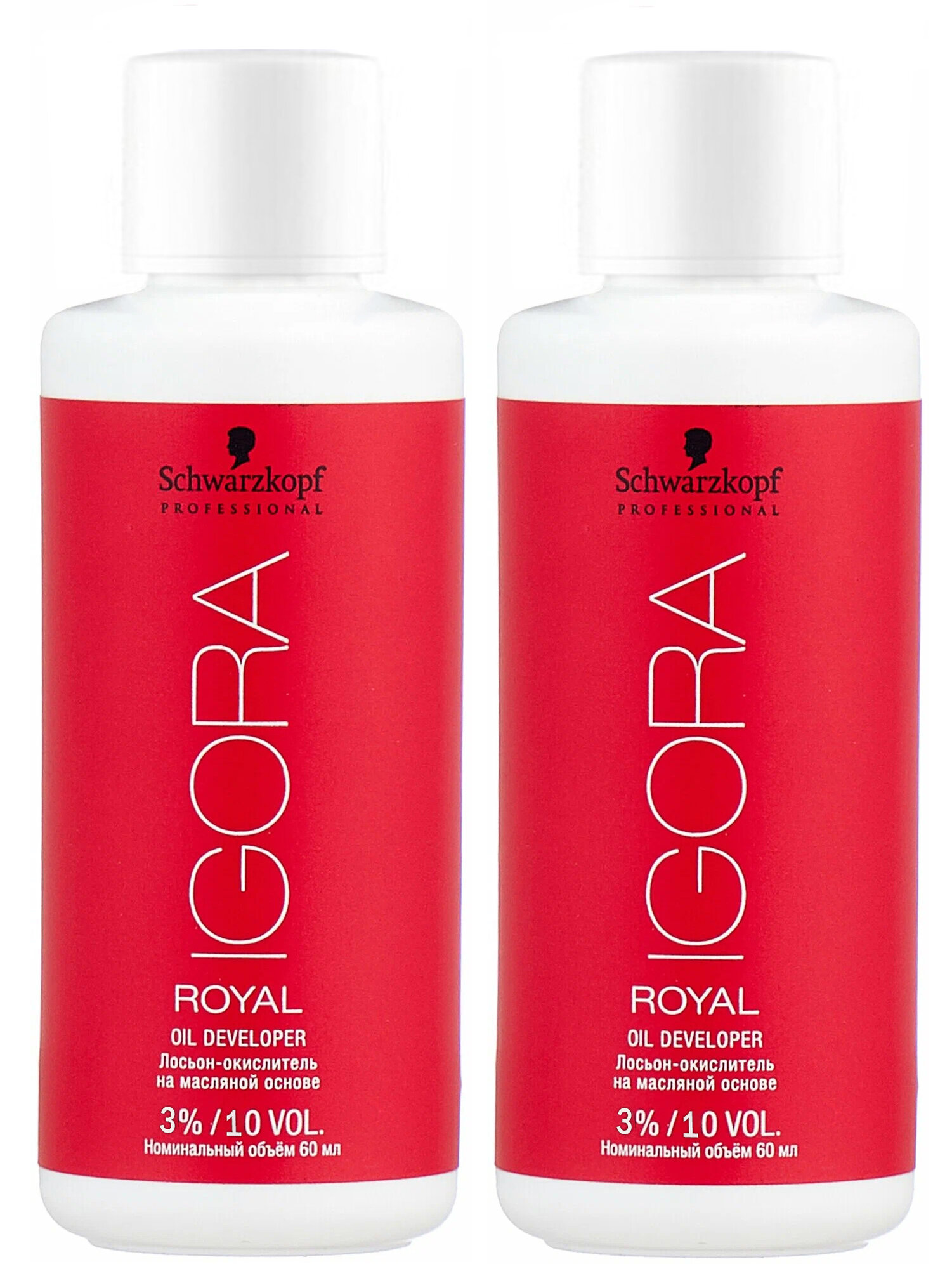 Schwarzkopf Igora Royal Oil 3% - Лосьон-окислитель на масляной основе 60 мл (2 шт.)