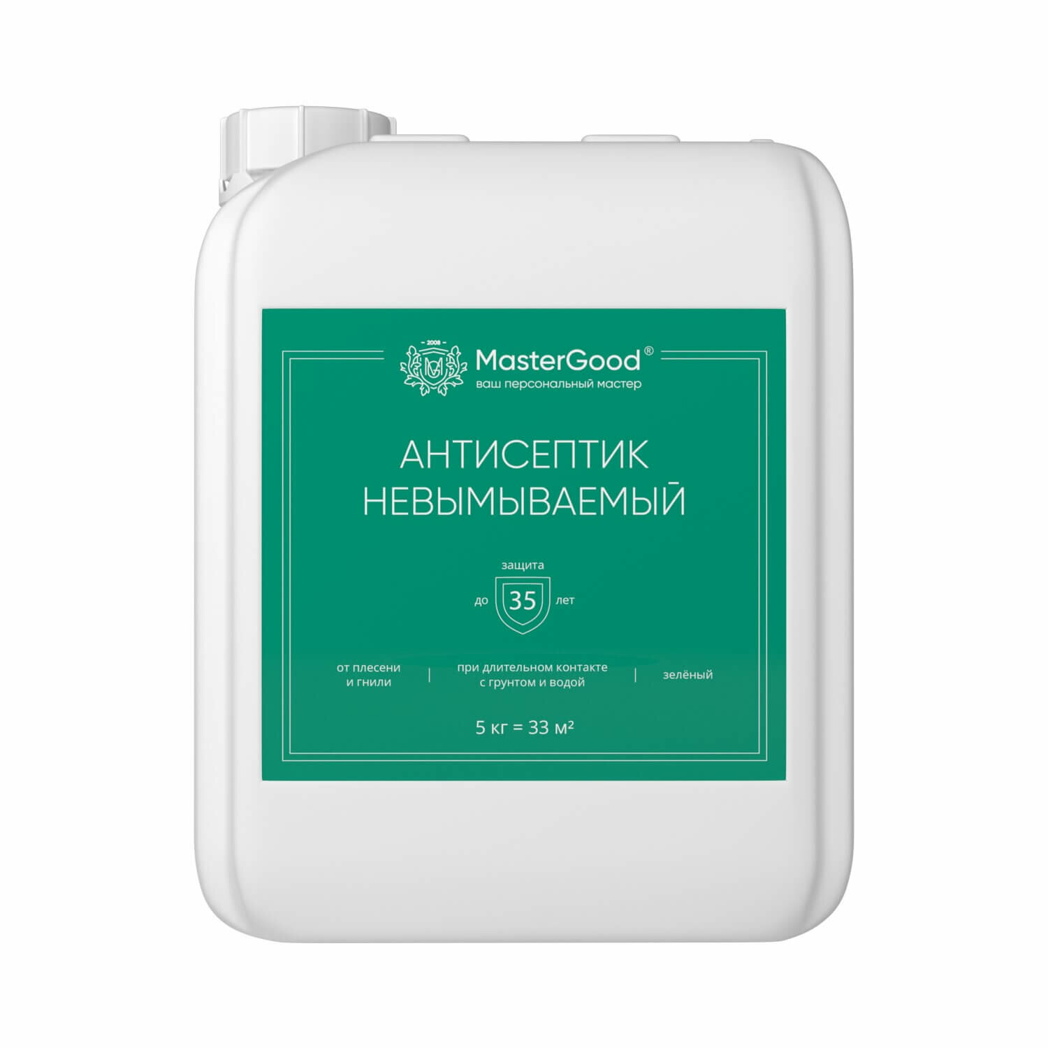 Антисептик невымываемый MasterGood (5кг)