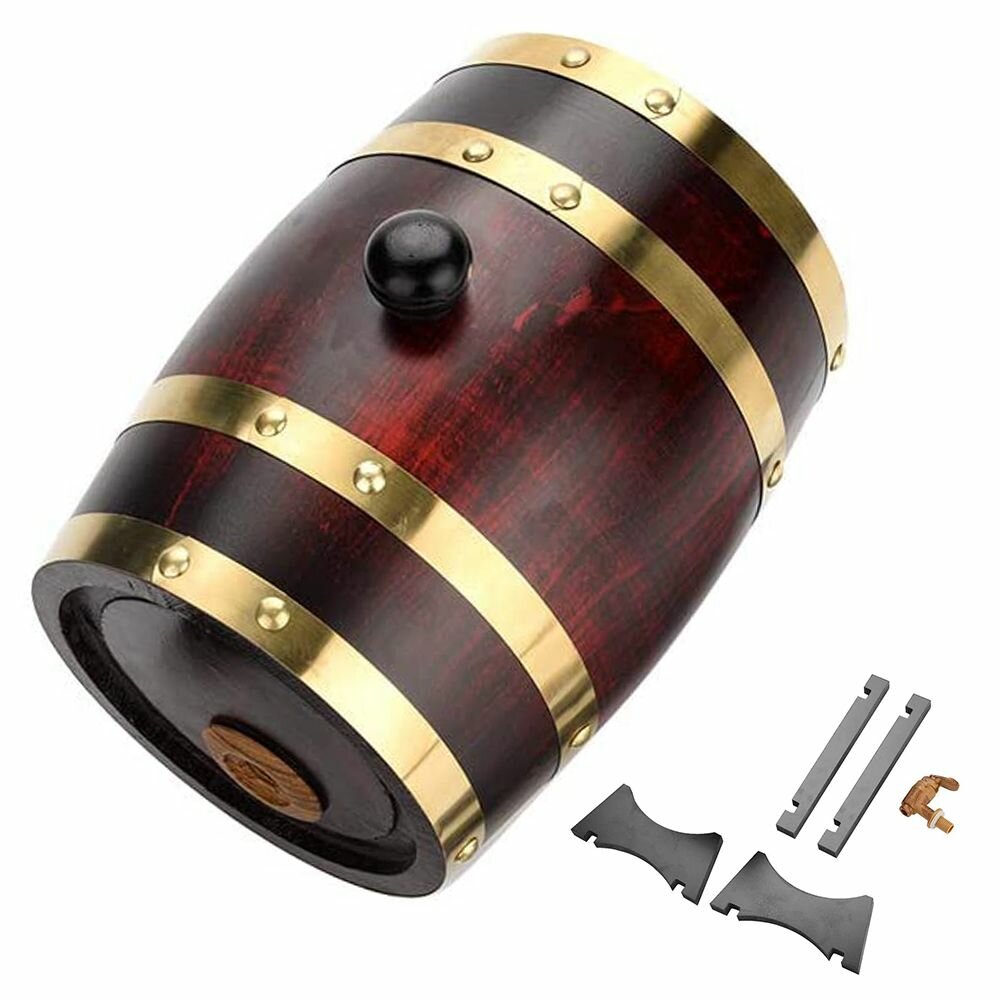 Дубовая бочка 1,5 л для виски, рома