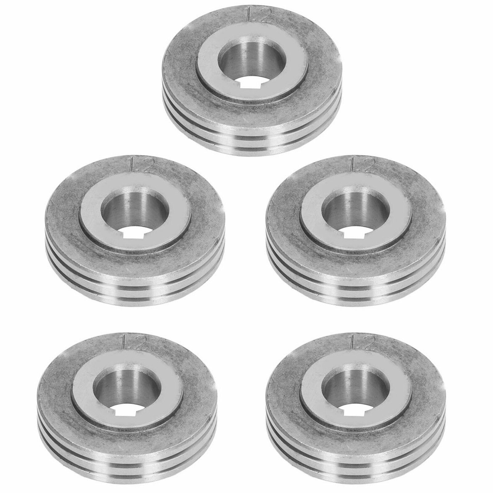 Колеса Крена Стальной Проволоки С Роликовым Подшипником Привода Подачи Проволоки 5ШТ для Деталей Сварочного Оборудования