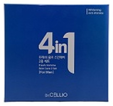 Набор уходовый для мужской кожи лица Dr.cellio 4 In 1 Fresh Homme Skin Care 2 Set, 300 мл