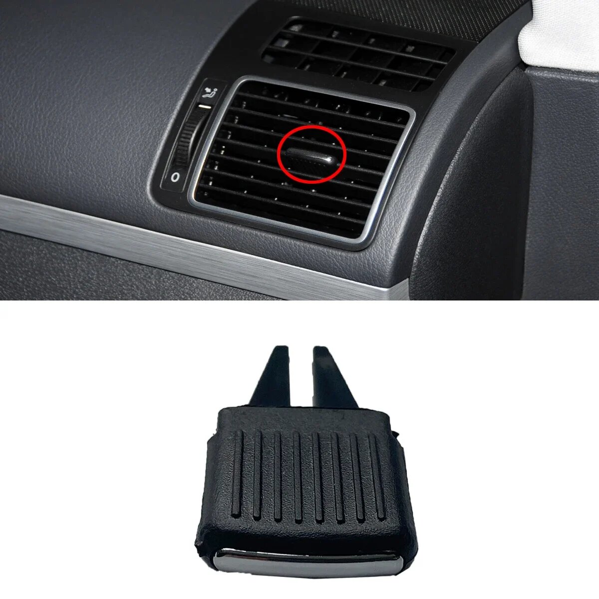 Дефлектор кондиционера VW Touran mk1 mk2 Right-1PC