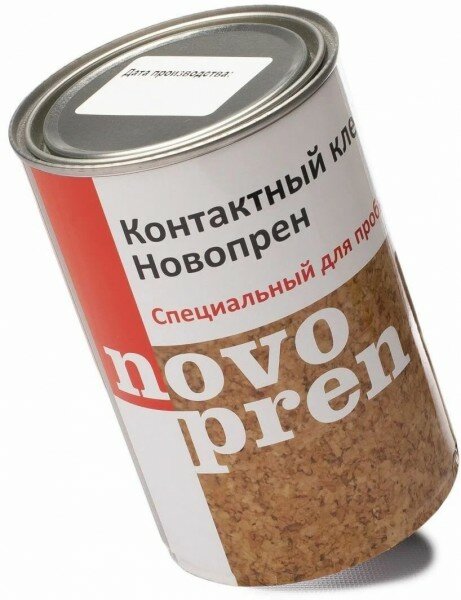 Клей специальный для пробковых покрытий Novopren (1л) NOVO1L