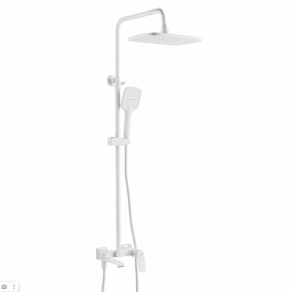 Душевая система Shevanik S4EN13ZX6CUJ, белая