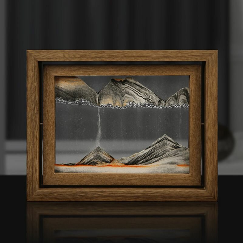 Картина на стекле с цветной глазурью 25.5 см, современная геометрическая живопись для интерьера, украшение в стиле минимализм