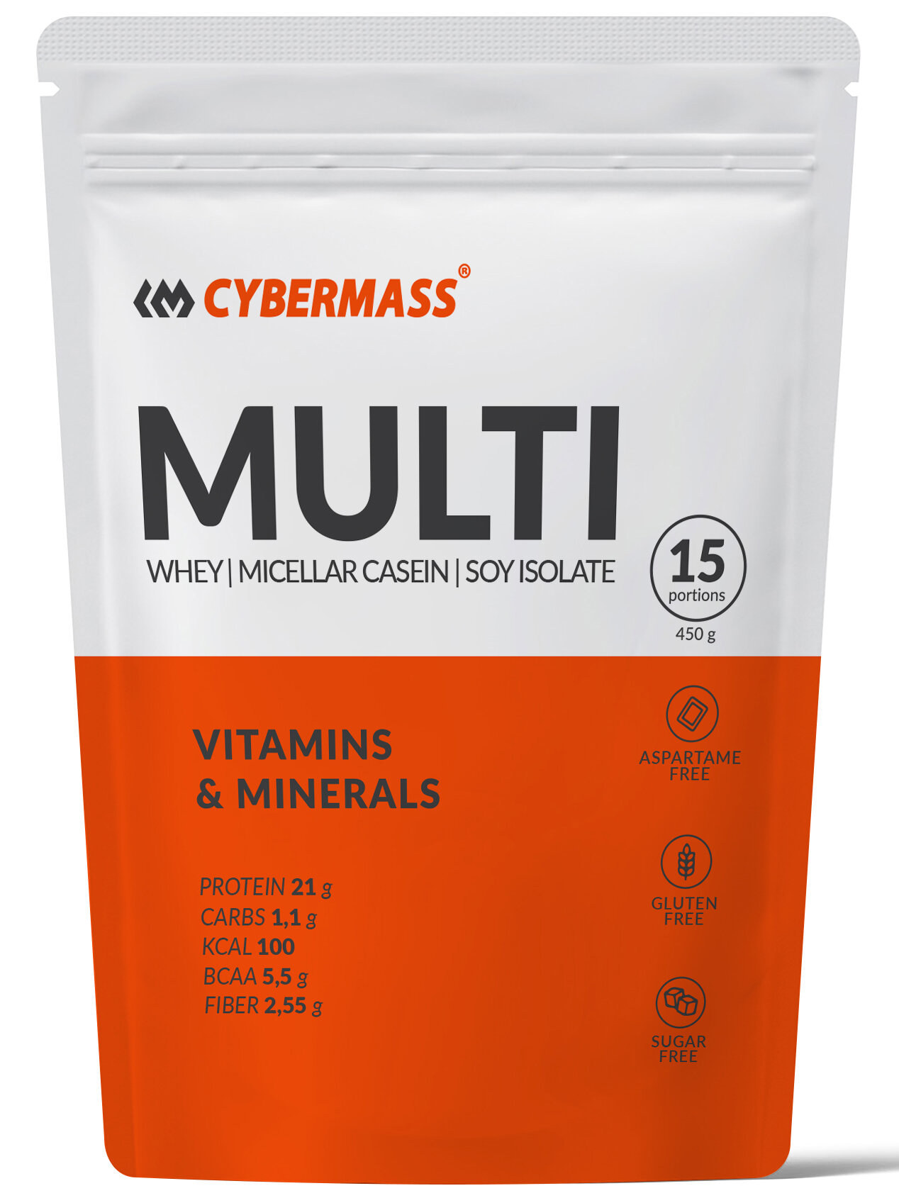 Протеиновая смесь CYBERMASS MULTI COMPLEX - 450г , мороженное