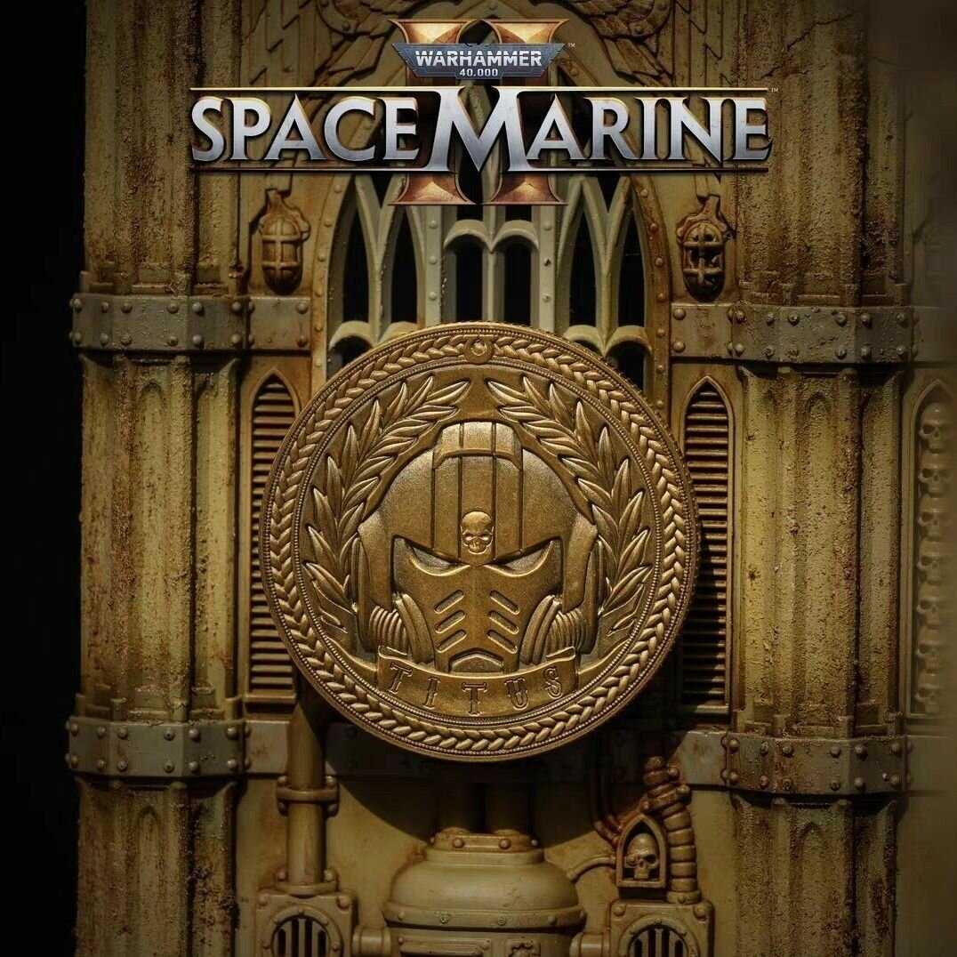 Warhammer 40K Imperium Aquila памятная коллекционная монета / Warhammer 40K Imperium Aquila commemorative collectible coin