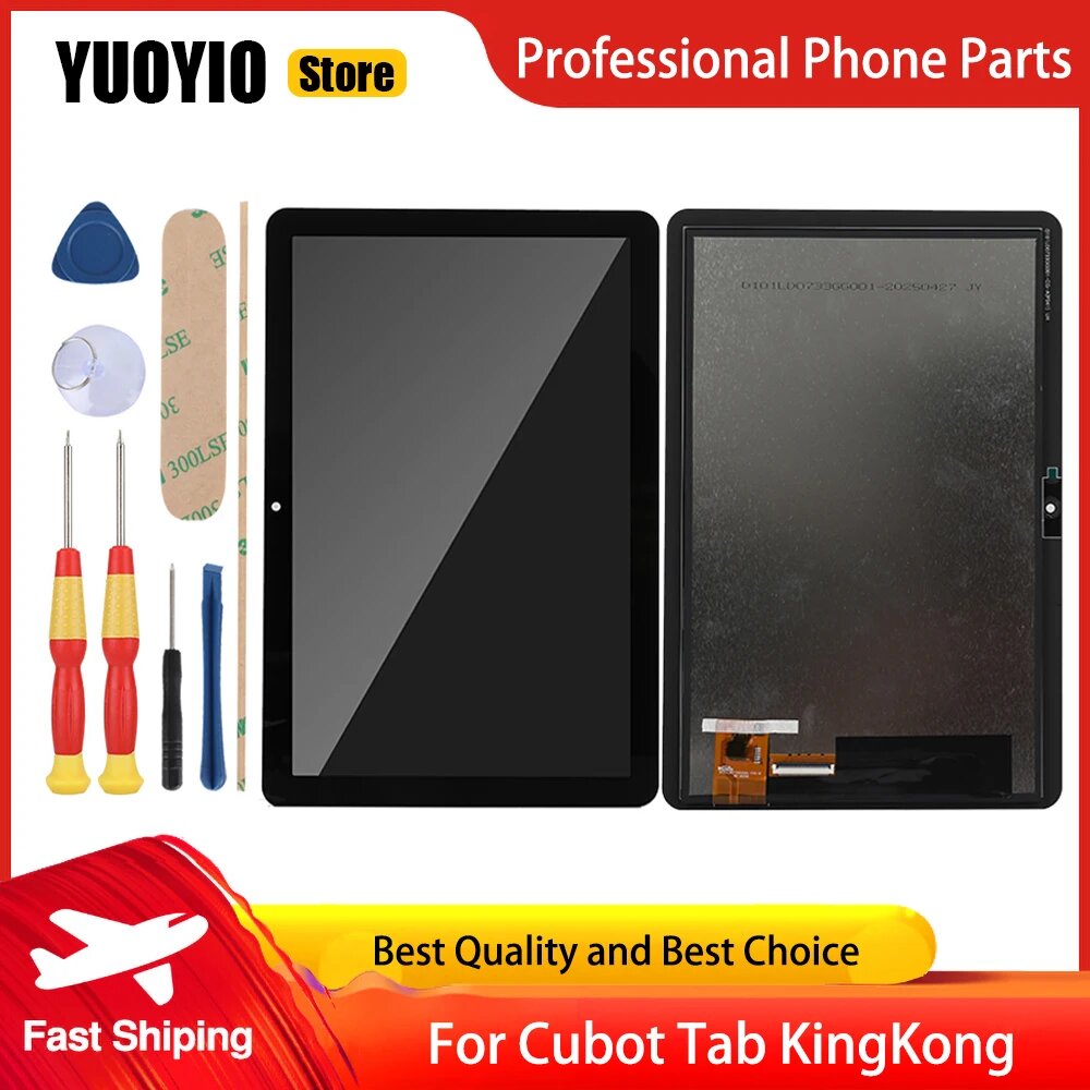 Сенсорный дисплей для планшетов Cubot Tab KingKong Mini, Tab KingKong 2, Tab KingKong S, запасные части для экрана LCD, дигитайзер + инструменты