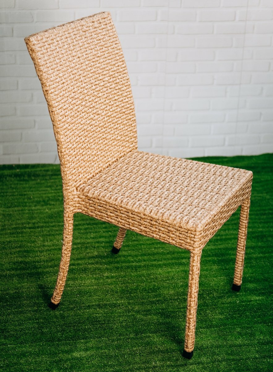 Стул плетеный Dove, искусственный ротанг, цвет бежевый люкс, ReeHouse