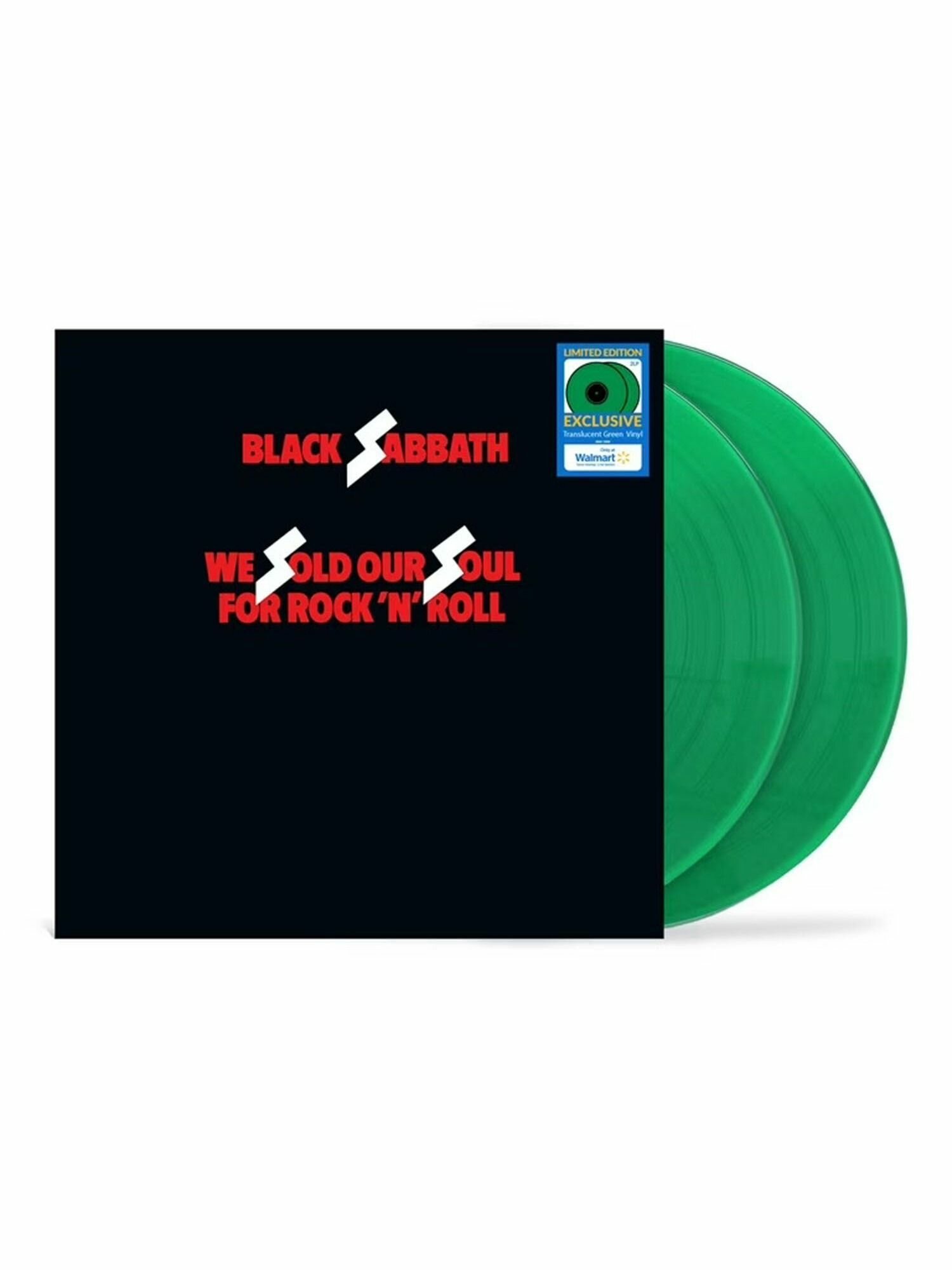 Виниловая пластинка Black Sabbath - We Sold Our Soul For Rock 'N' Roll 2 x Vinyl, Compilation, Limited Edition, , Remastered, Stereo, Green Новый, NEW