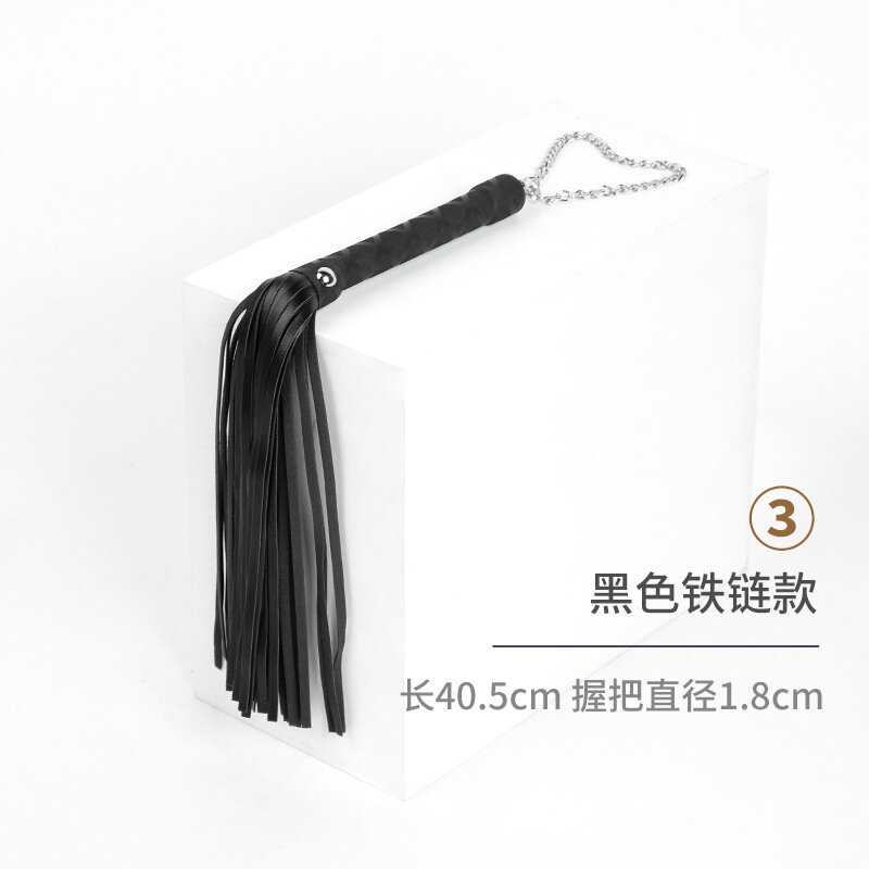 SP Tools Sanscle Кожаный Кнут Смоки Игрушки Настраивания Наказания Наказание Маленькие Круглые Практикующие Инструменты