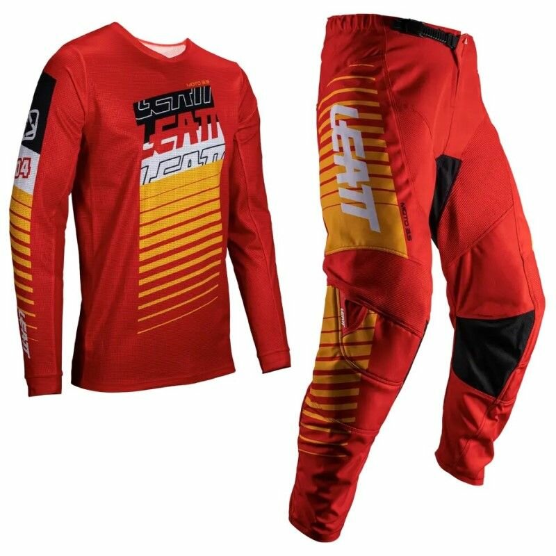 Комплект мотоджерси/мотоштаны Leatt 3.5 Ride Kit (Red, 3XL, 2025)