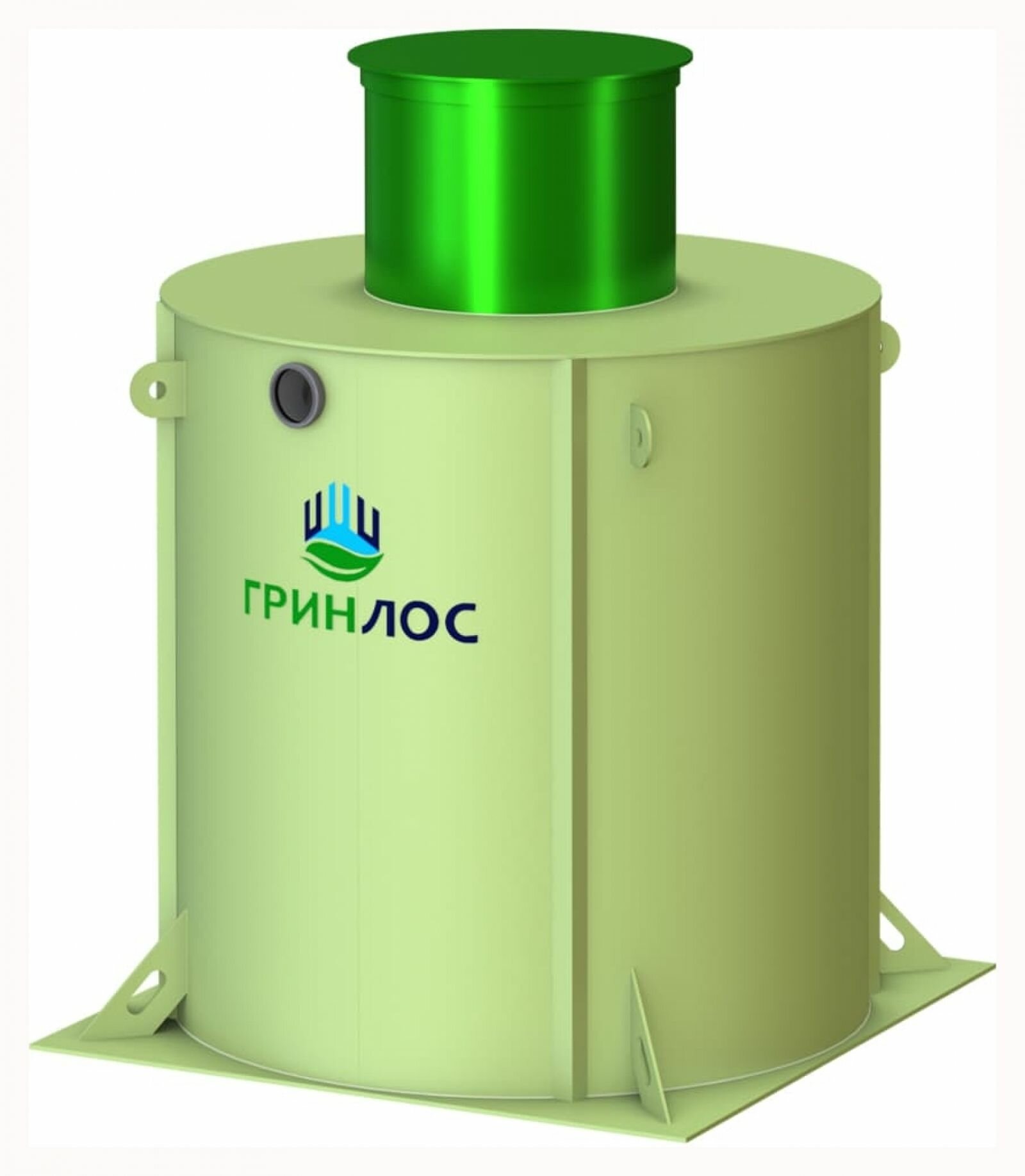 Септик для дачи гринлос Эко 8 (1.4 м3/сут, самотечный, на 8 человек)