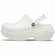 Сабо Crocs Bella Clog, размер 38-39, белый,