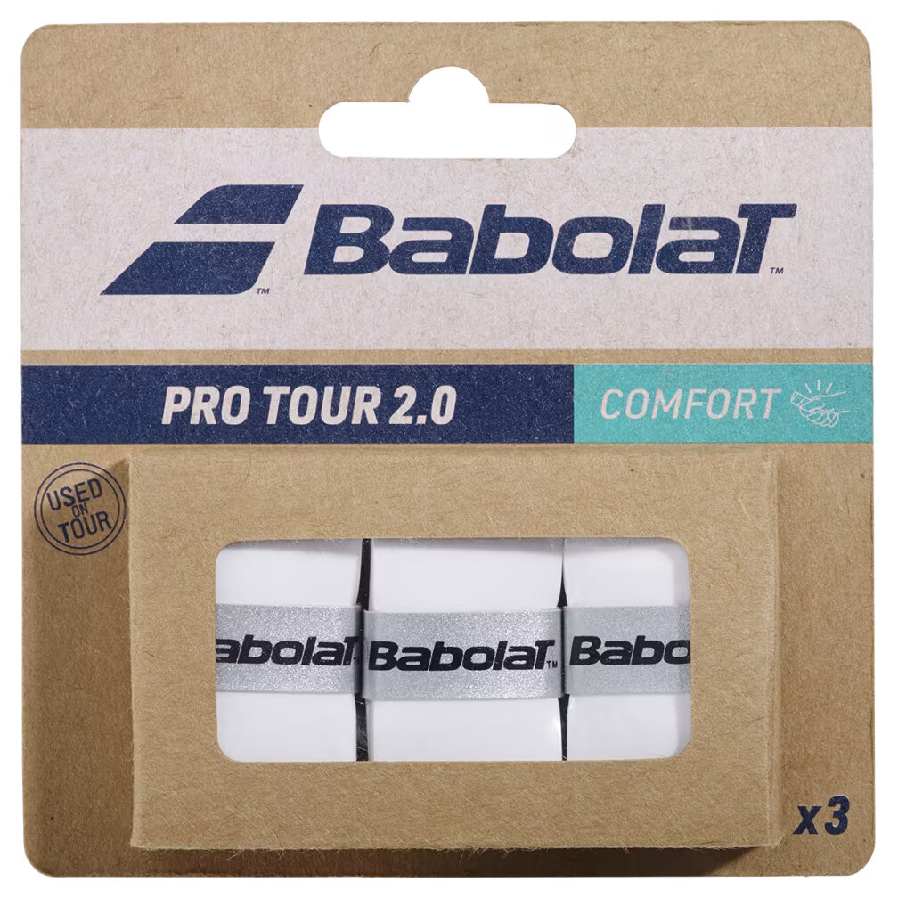 Обмотка Babolat Pro Tour 2.0 Overgrip белый