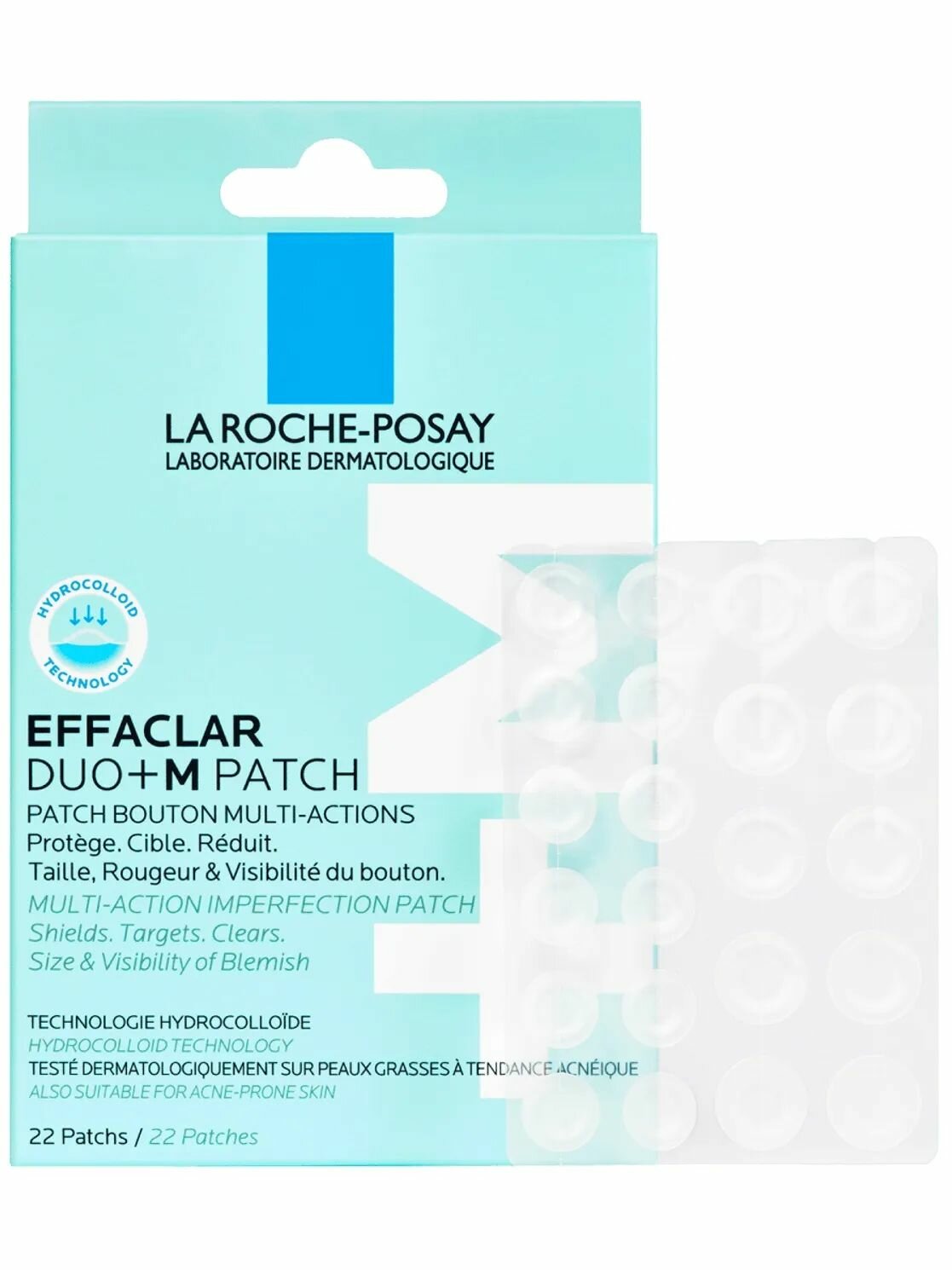 Патчи La Roche-Posay Effaclar Duo M+, мультифункциональные, 22 шт.