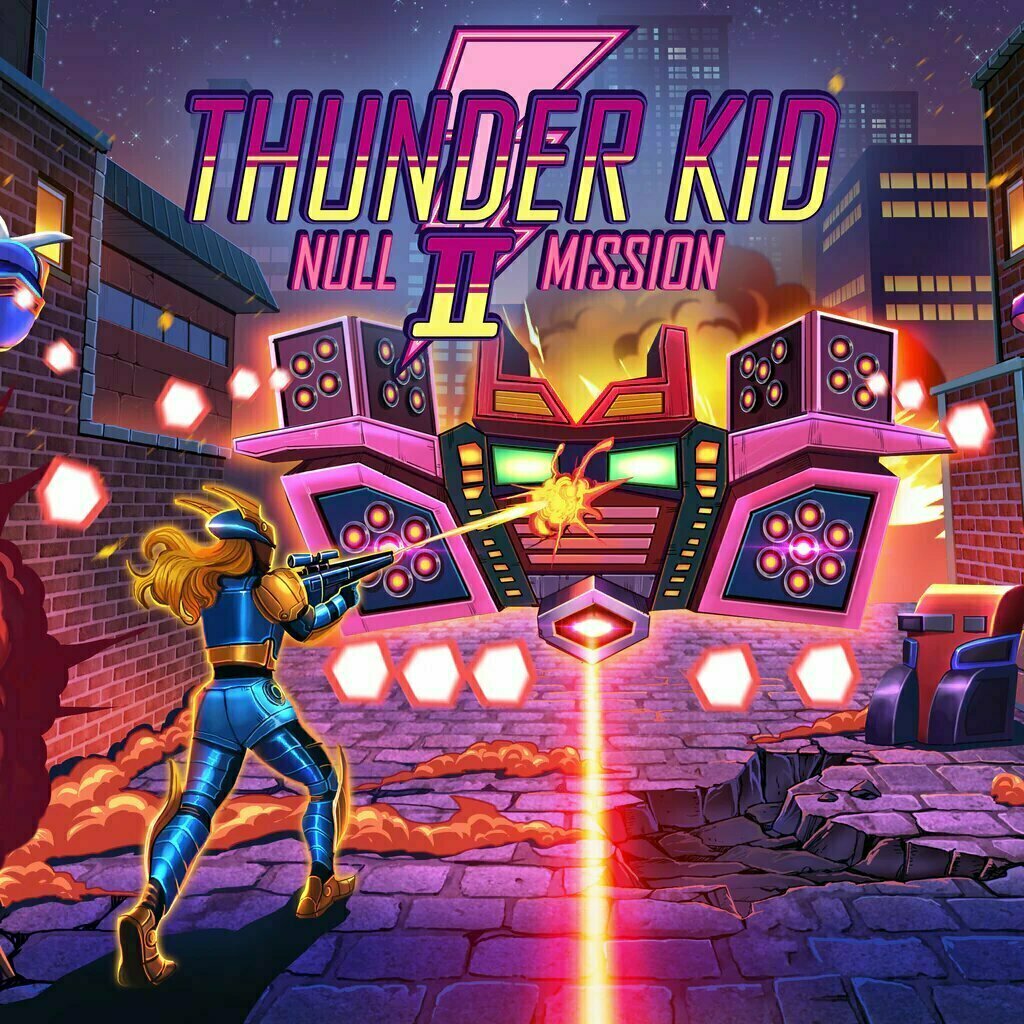 Игра Thunder Kid II: Null Mission, для PlayStation 4 и PlayStation 5, на английском языке, Украина
