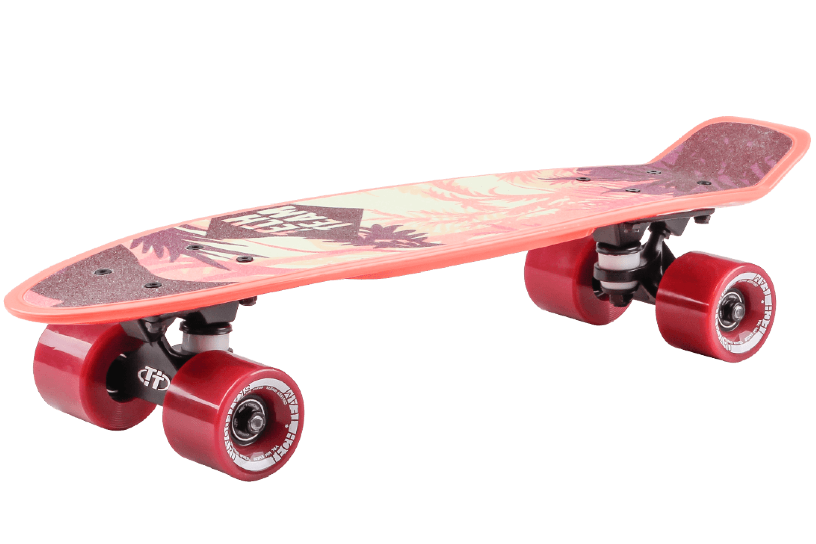 Круизёр-пениборд Tech Team "Kiwi 22", 56x16см, Abec 7 - Orange