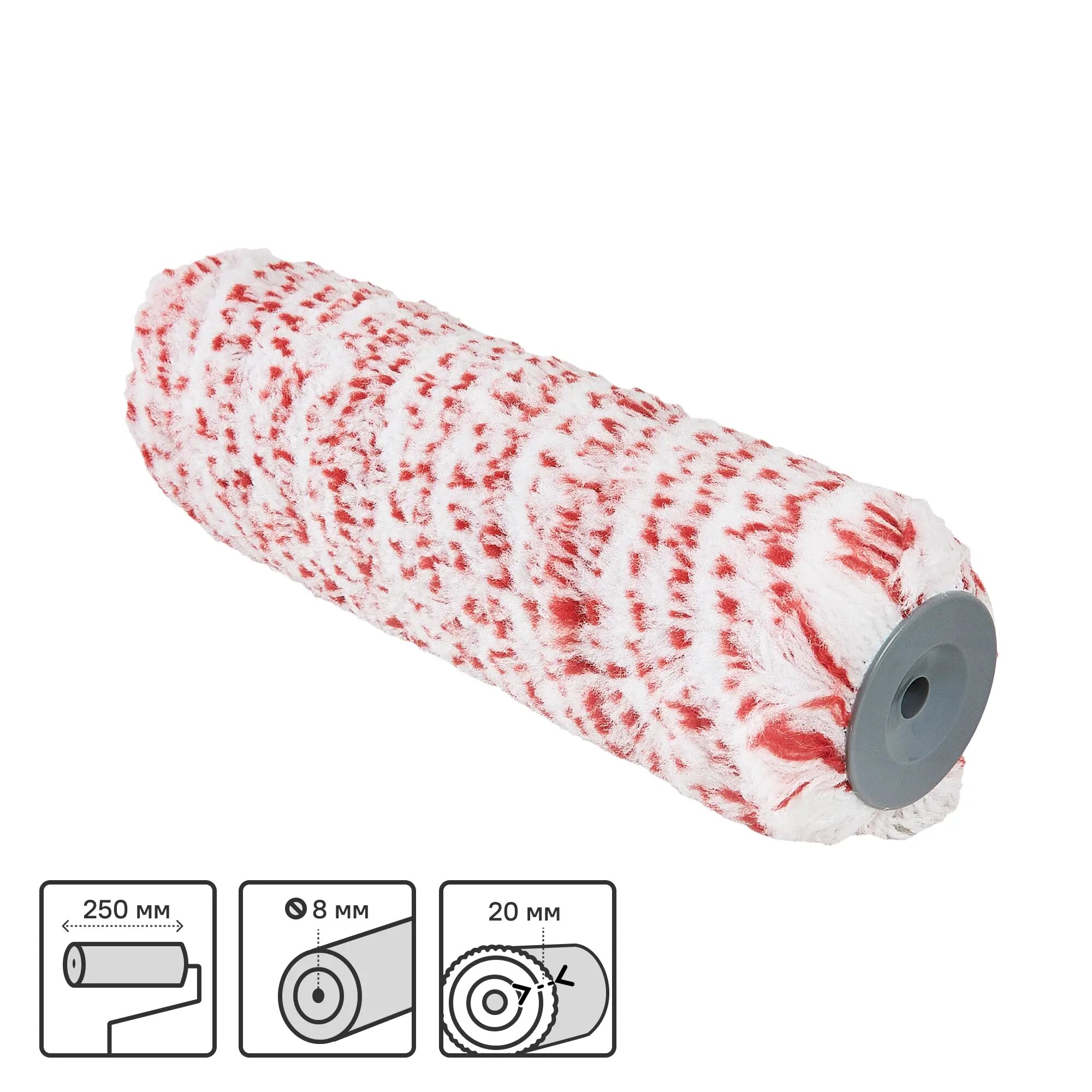 Hansa Polyamid 20 валик для красок с ворсом 8 мм для внутренних и наружных работ