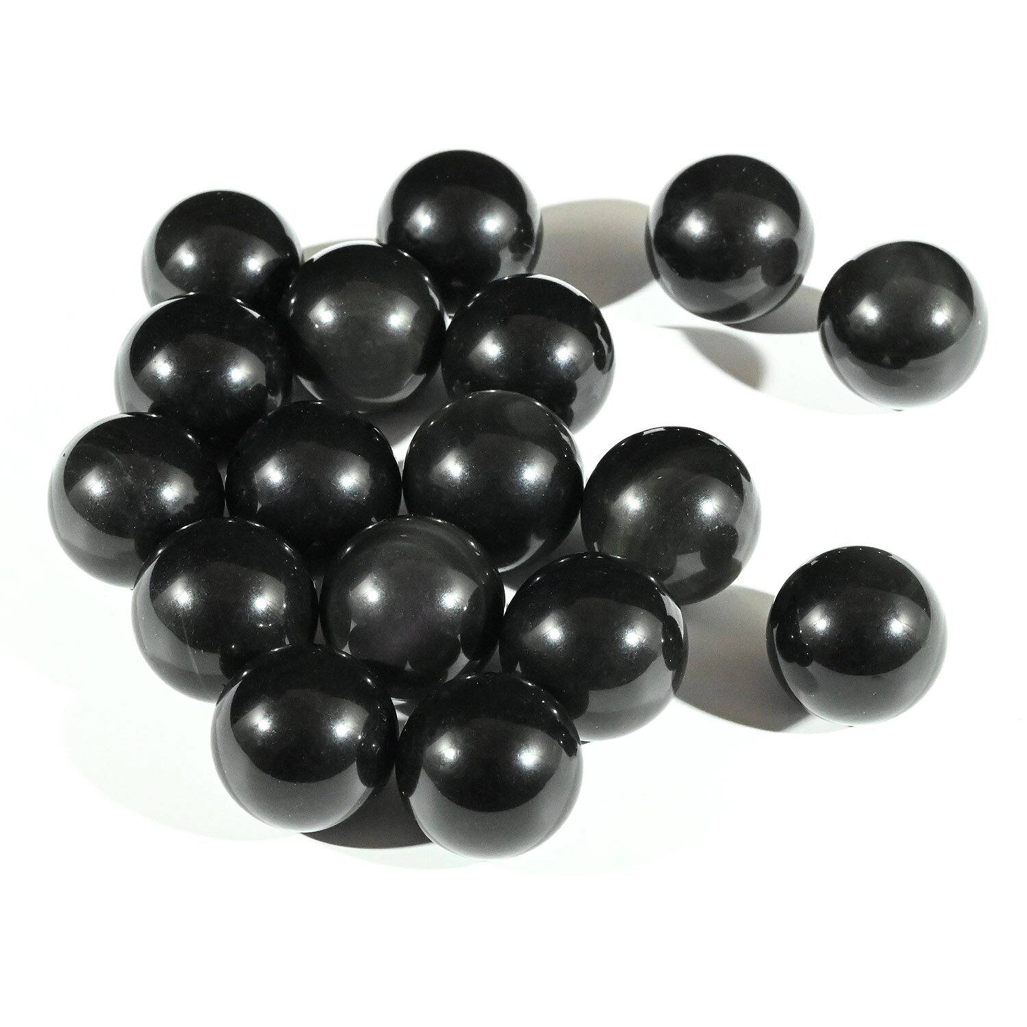 Шар из обсидиана радужного, диаметр 19мм .