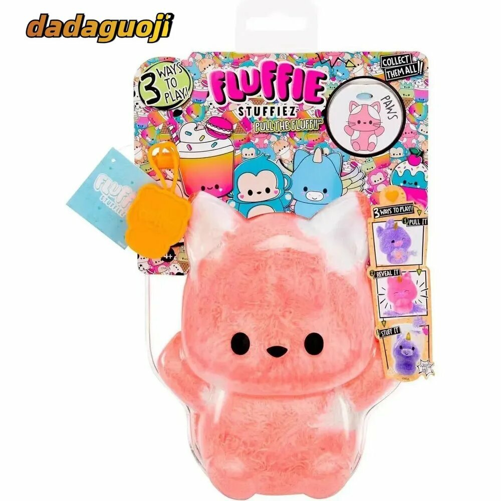 Флаффи Стаффи Игровой набор Fluffie Stuffiez котенок третье поколение Новая серия
