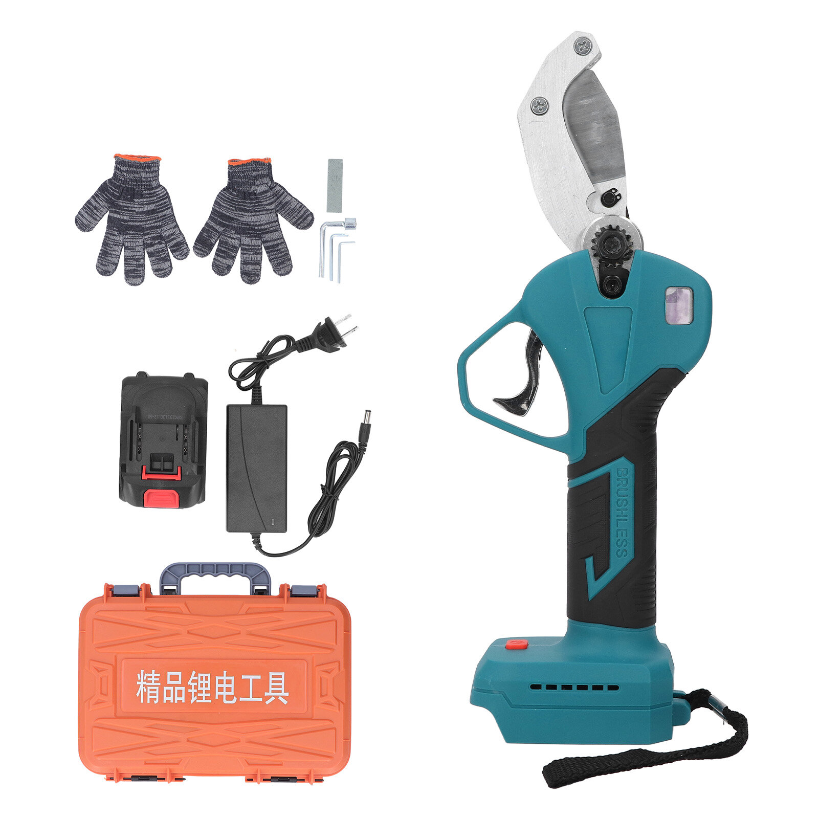 Электрические ножницы для ПВХ-труб, беспроводные, высокоэффективные, многофункциональные, с вилкой стандарта США, напряжение 100–240 В.