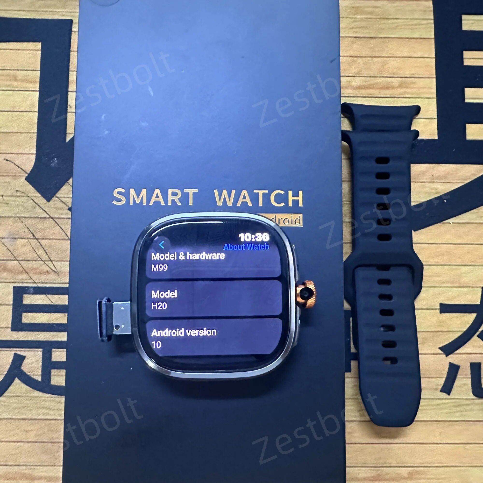 Smartwatch M99 4G 5G Silver 2.4" 16GB 256GB — фото 1