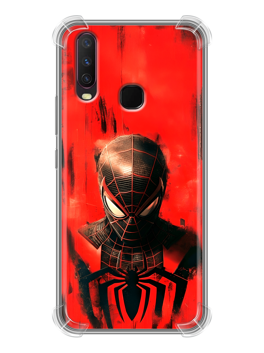 Чехол для Vivo Y17, Vivo Y11, Vivo Y12 с принтом Spiderman Человек паук (Виво У17, Виво У11, Виво У12)