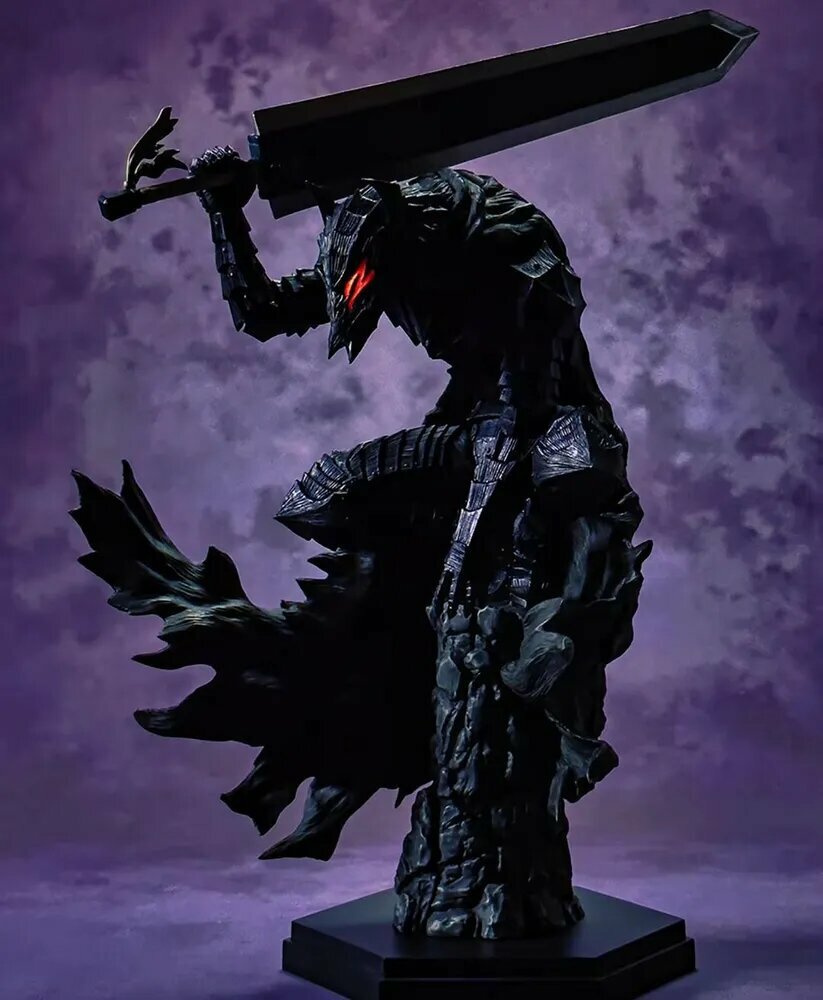 Фигурка Берсерк Гатс, Черный мечник / Berserk Guts armor, Black Soldier (23см)