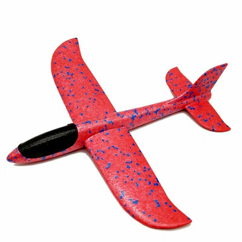 Большой пенопластовый самолёт 48 см