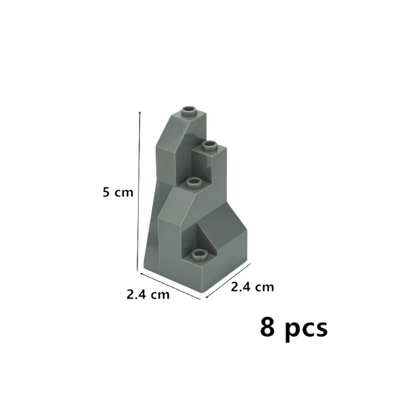 Конструктор VEK Рокарий серый 3x3x6