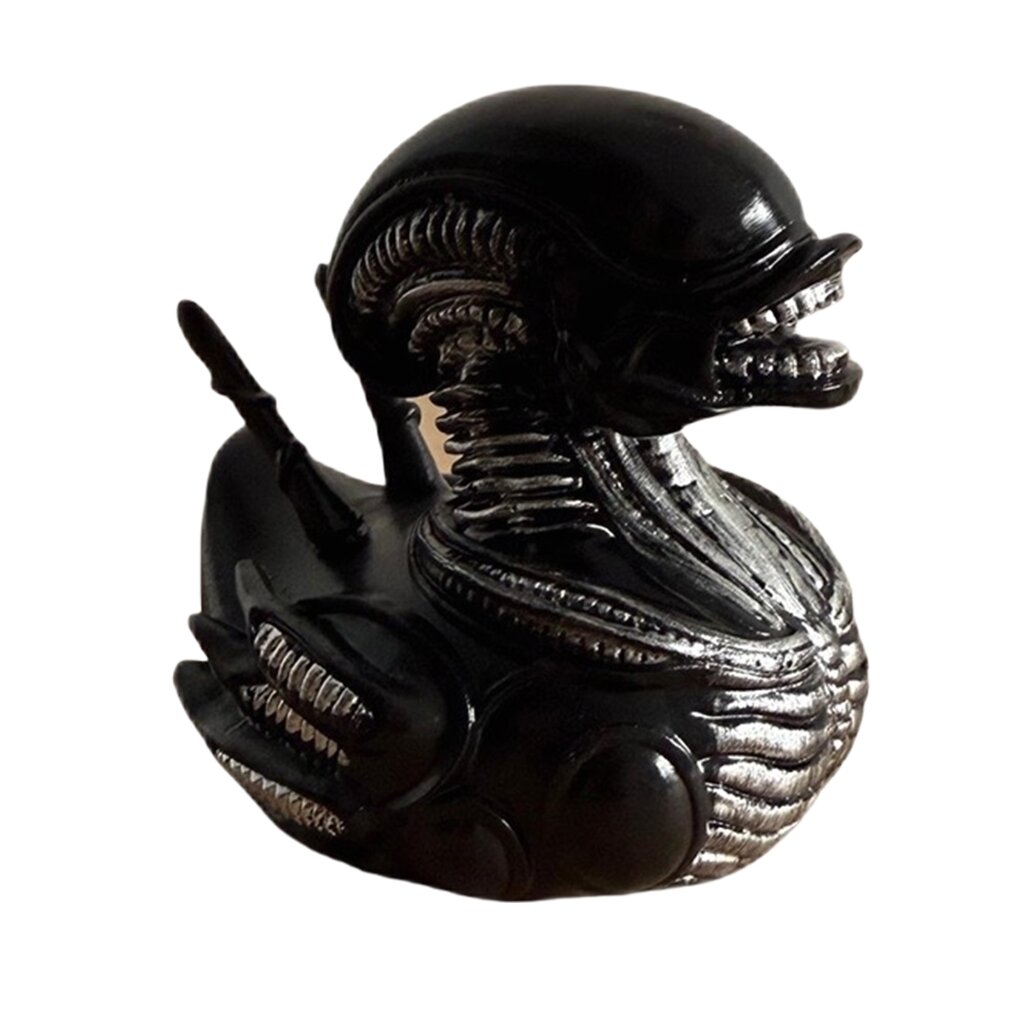 Коллекционная Инопланетная Утка Скульптура Смола Декор Для Стола И Авто