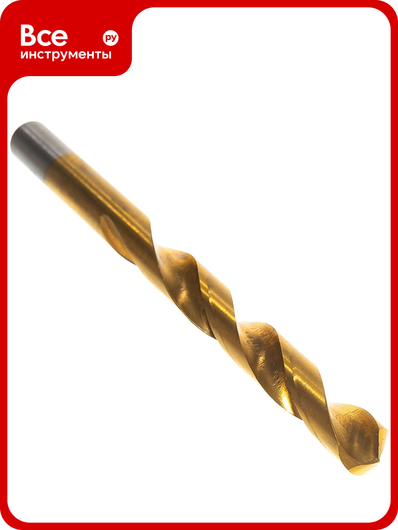 Сверло (12 мм; HSS-TiN) по металлу Matrix 717980 для профессионального использования