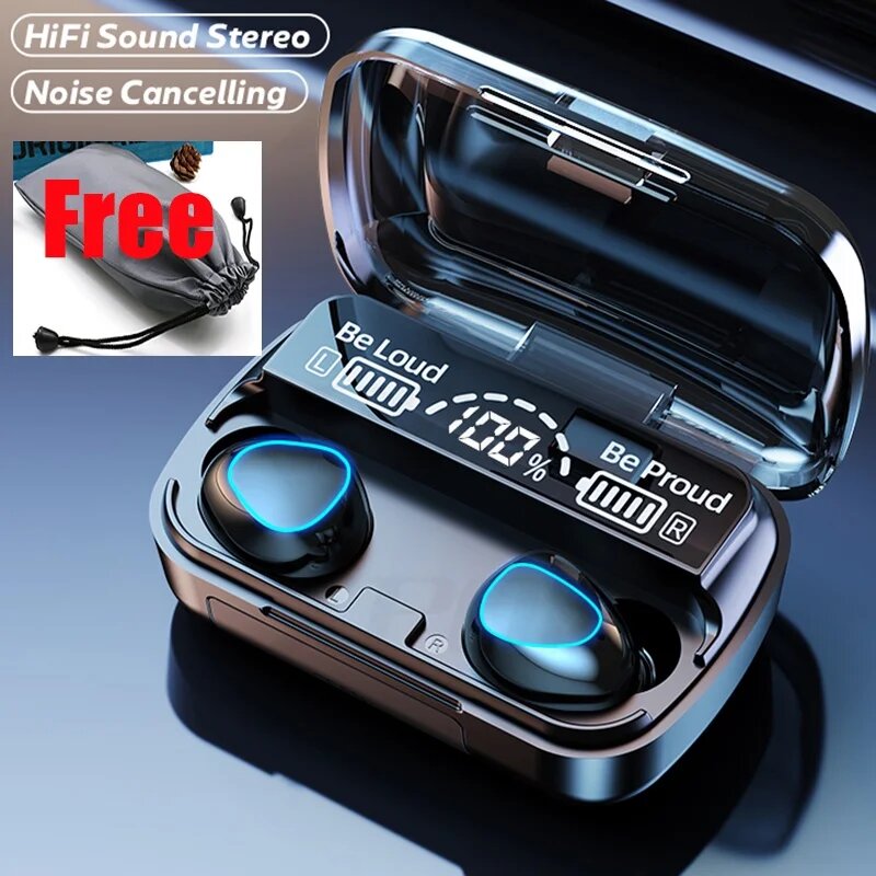 F9 Bluetooth наушники M10 black
