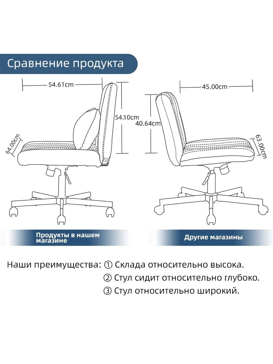 Компьютерный стул — фото 1