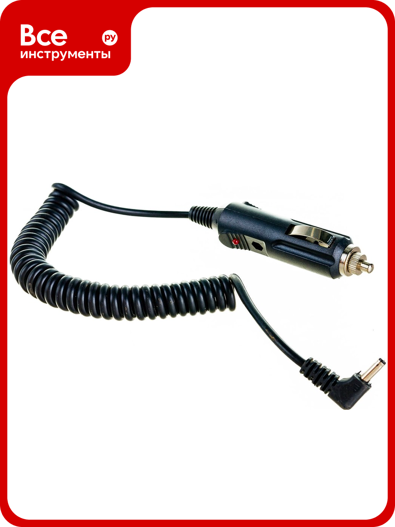 Автомобильное зарядное устройство REXANT разъем 1.4х3.4 16-0235, термостойкого, 1.5 м