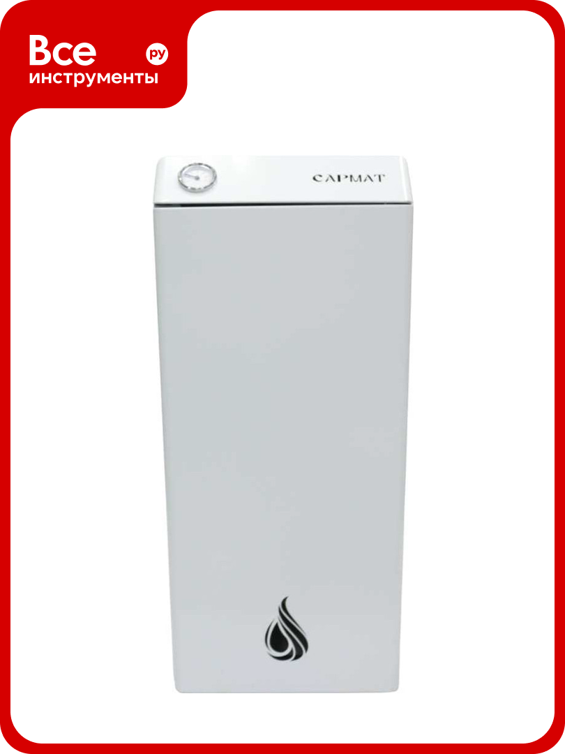 Котел, Сармат, напольный газовый Сармат АОГВ - 11,6 (исп.2) 0009402, нержавеющей ста Контроль, надежный