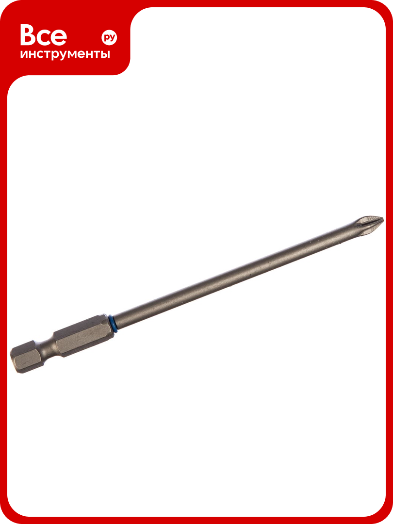 Бита "ЭКСПЕРТ" (100 мм; PH1) Зубр 26011-1-100-1 для надежной фиксации инструмента