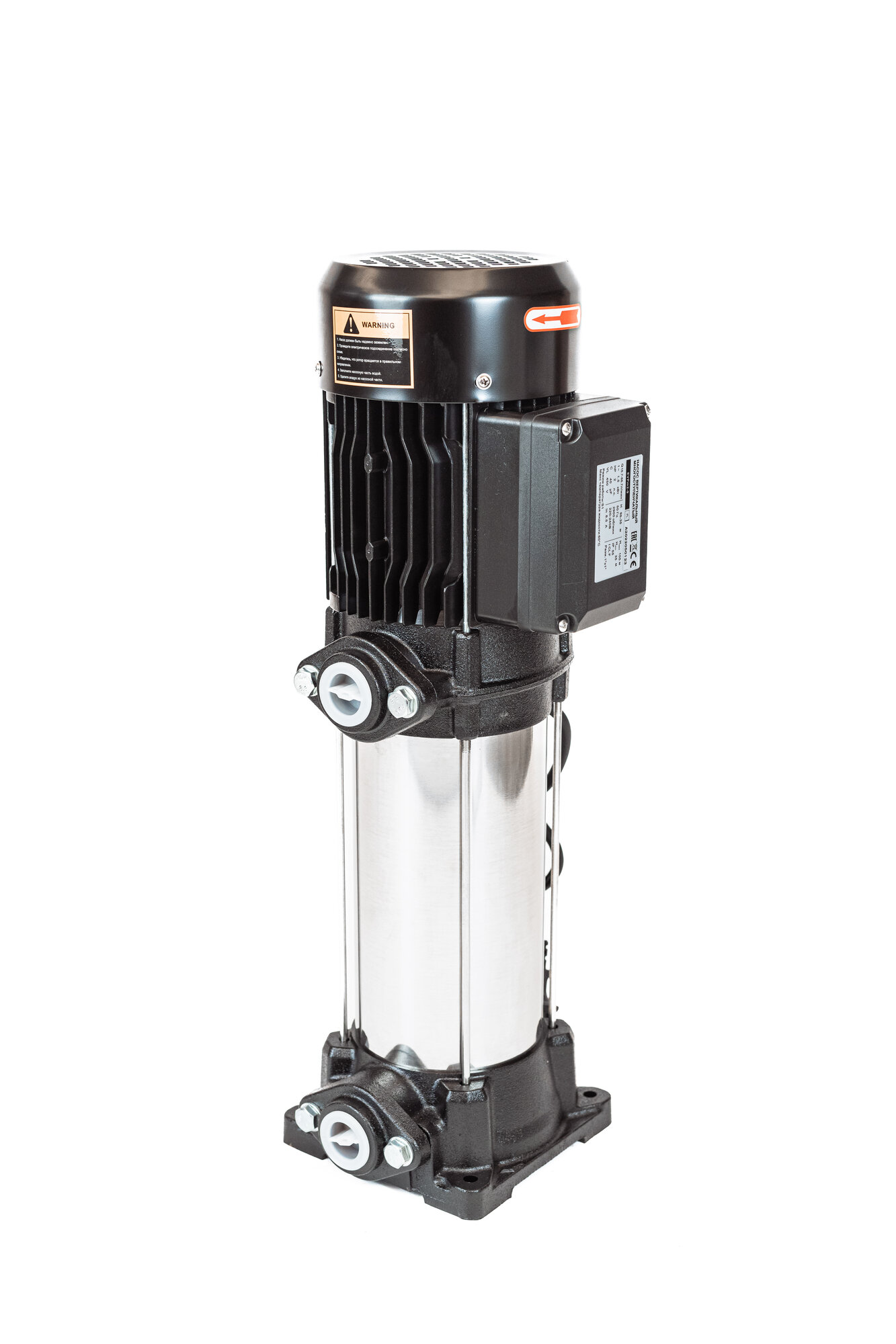 Многоступенчатый насос Aquastrong EVPm2-6, вертикальный, до 4 м³/ч, до 69 м напора