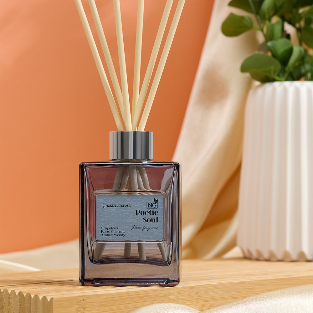 Диффузор для дома с палочками ароматический "Poetic Soul" 100 мл