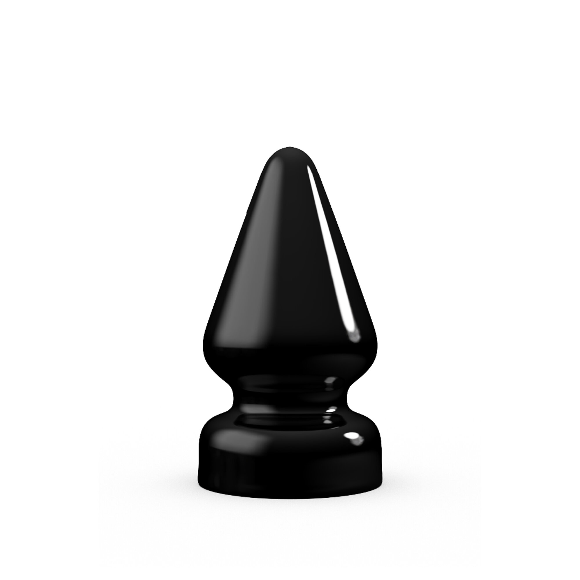 LOVETOY (А-Полимер) Плаг-массажёр black MAGNUM 3 в ламинате, 420300