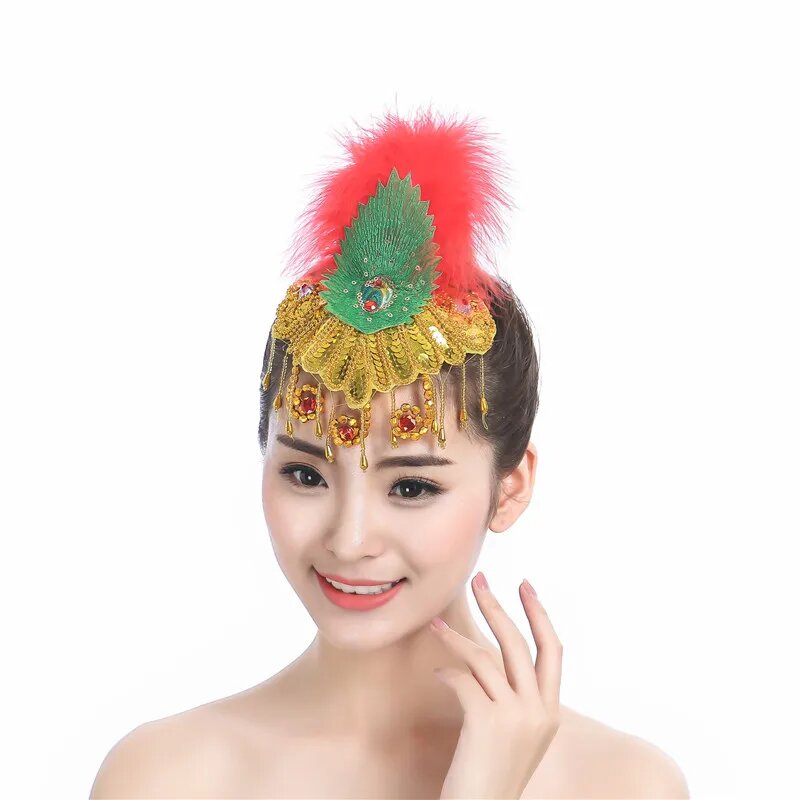 Танцевальный головной убор цветок тиара 106