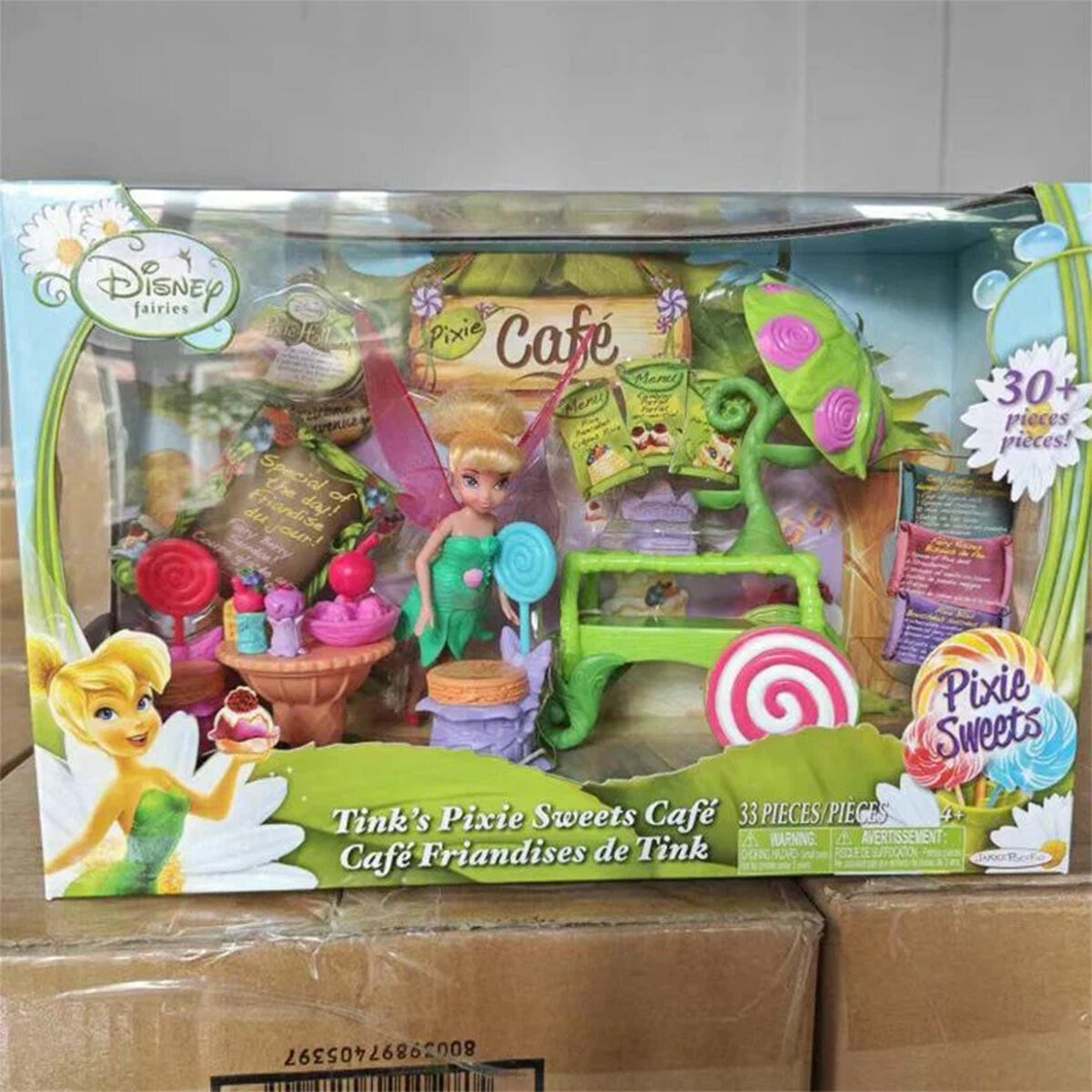 Disney Fairies Tinks Pixie Sweets Cafe / Игрушка Дисней фея кафе с более чем 30 видами аксессуаров