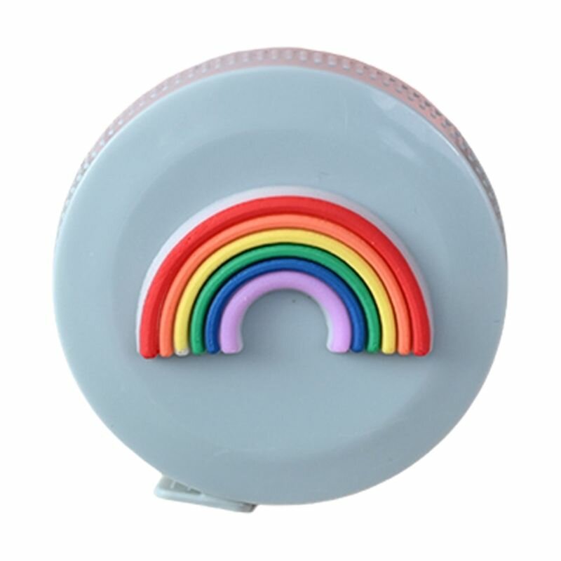 Портативная Мини-Многофункциональная круглая Рулетка длиной 150 см-Rainbow