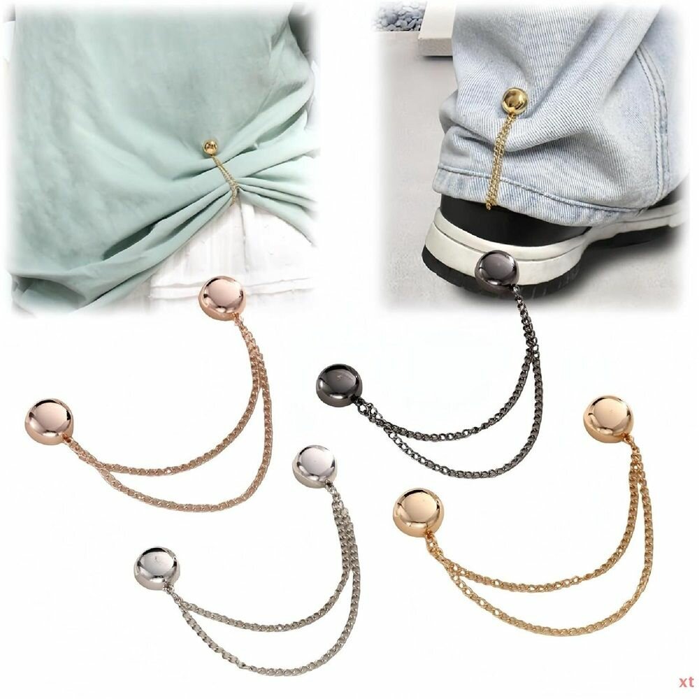 Многофункциональные магнитные зажимы для одежды, 4 шт. Многоцелевые магнитные кнопки, броши без штифтов, булавки для одежды, хиджабы для женщин