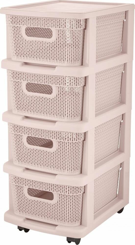 Комод для вещей пластиковый с ящиками KL379622005 Ajur