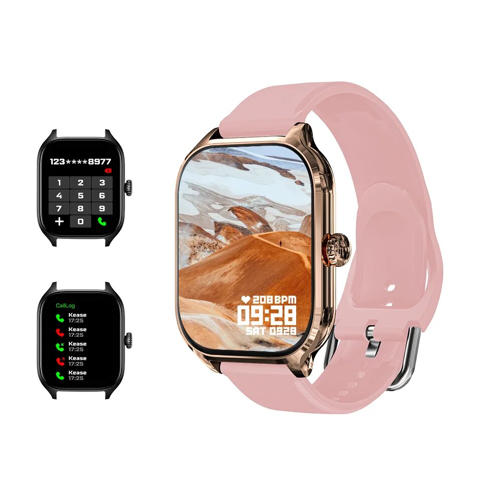 Умные Часы LAXASFIT H9 Pro Max С Функцией Звонков, Монитором Сердечного Ритма, Счетчиком Калорий